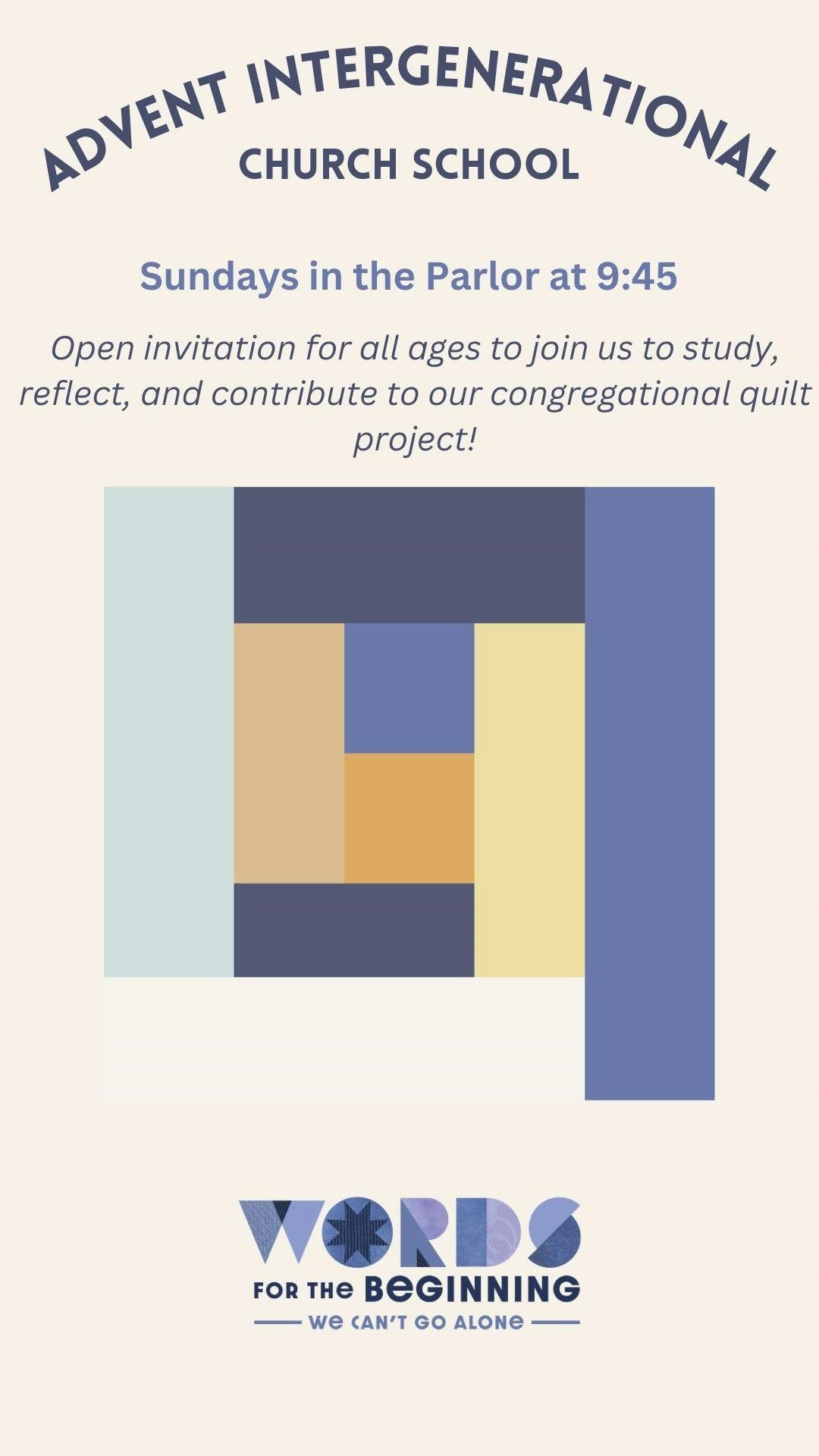United Parish in Brookline | Advent Intergenerational Church School